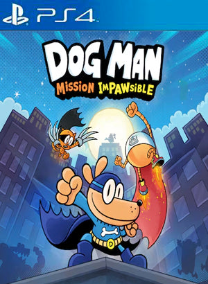 Dog Man Mission Impawsible PS4 | Chilejuegosdigitales
