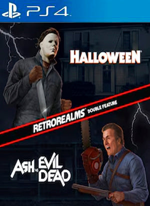 RetroRealms Double Feature Halloween and Ash vs Evil Dead PS4 ...