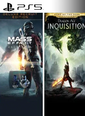 Mass Effect Andromeda + Dragon Age Inquisition PS5 | Chilejuegosdigitales