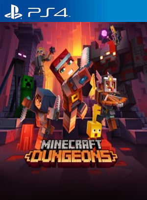 Minecraft Dungeons PS4 | Chilejuegosdigitales